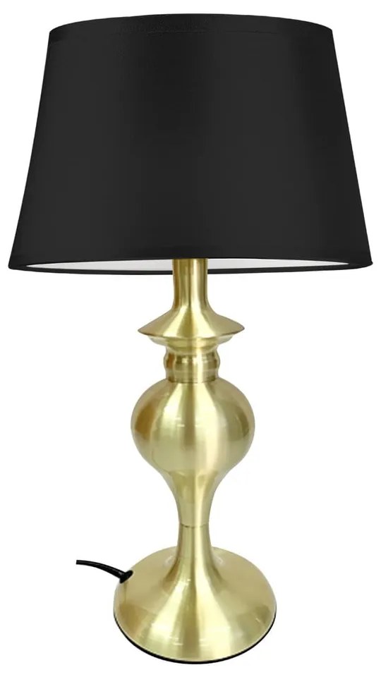 Stolní lampa v černo-zlaté barvě (výška 40 cm) Prima Gold – Candellux Lighting