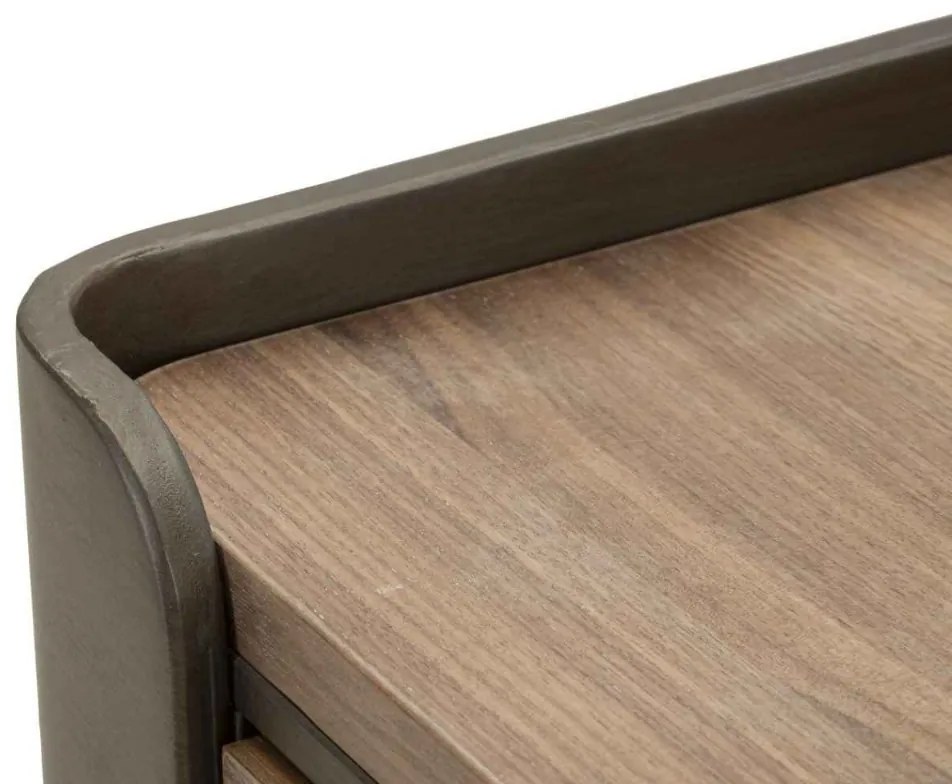 Designový konferenční stolek Ekewaka 60 cm hnědý