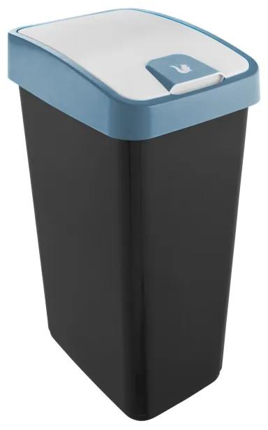 KEEEPER Odpadkový koš s houpacím víkem - MAGNE, velký Barva: modrá
