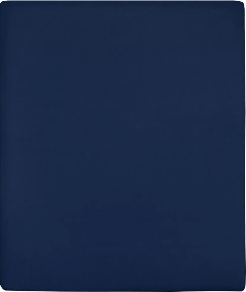 vidaXL Jersey prostěradla 2 ks 160x200 cm bavlna [136217] Barva: Černá a maskáčová