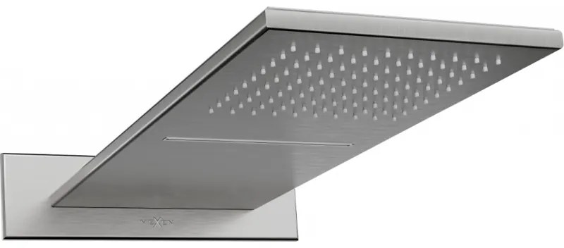 Mexen Waterfall sprchová hlavice slim 50 x 22 cm, grafit - 79190-66