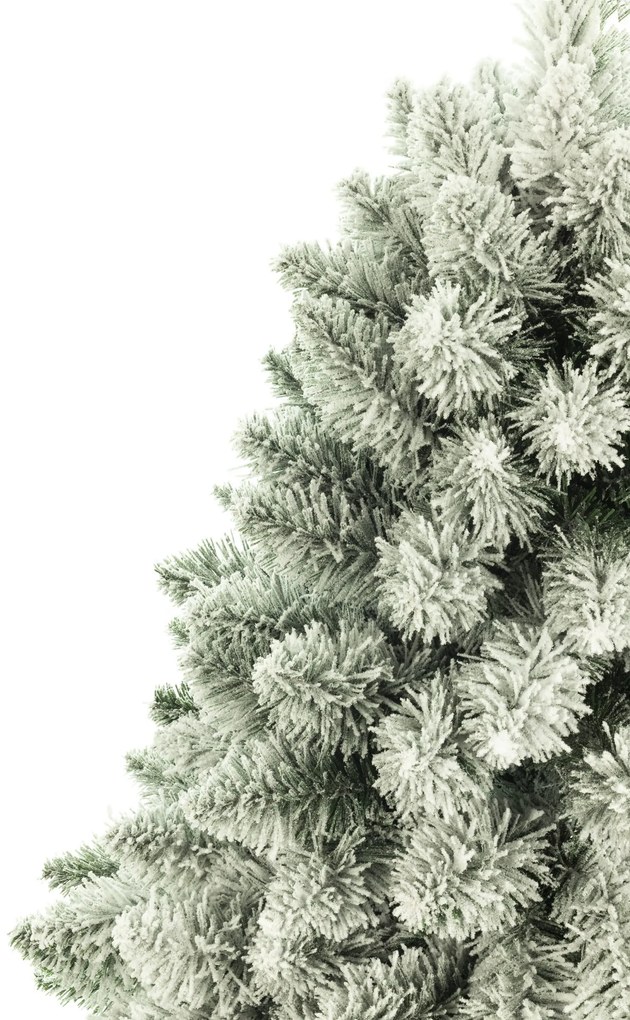 TRENDIE Vánoční stromek Borovice zasněžená na pníku 220 cm