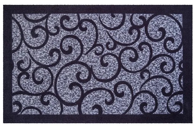 GRUND GRILLO - Protiskluzová vstupní rohožka 90x150 cm, černá