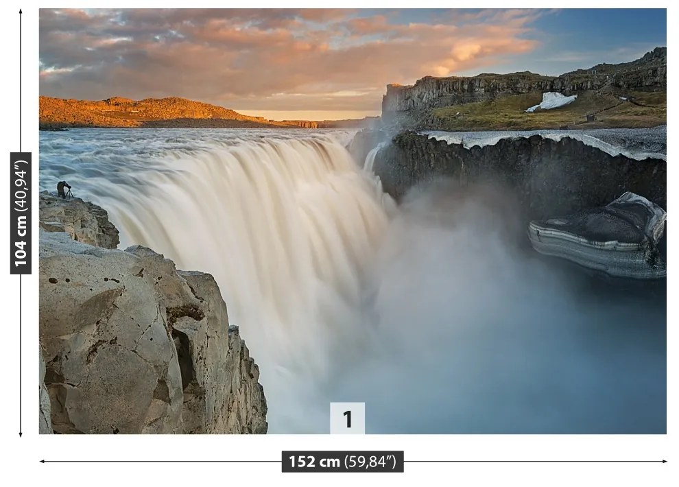 Fototapeta Vodopád Dettifoss 104x70