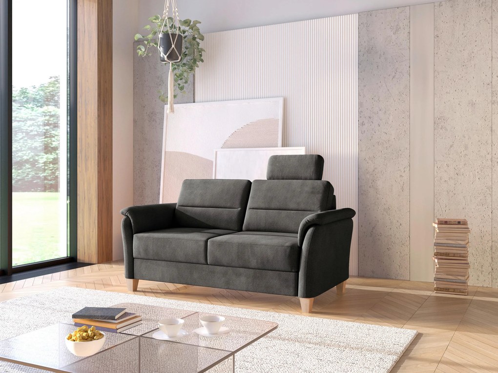 XXXLutz TŘÍMÍSTNÁ POHOVKA, textil, černá Sit & More - Pohovky - 00014401971M