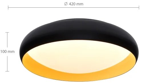 Brilagi - LED Stmívatelné stropní svítidlo LIVIA LED/48W/230V 3000-6500K + DO
