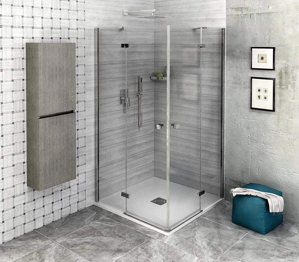 Polysan FORTIS sprchové dveře 1100mm, čiré sklo, levé FL1011L