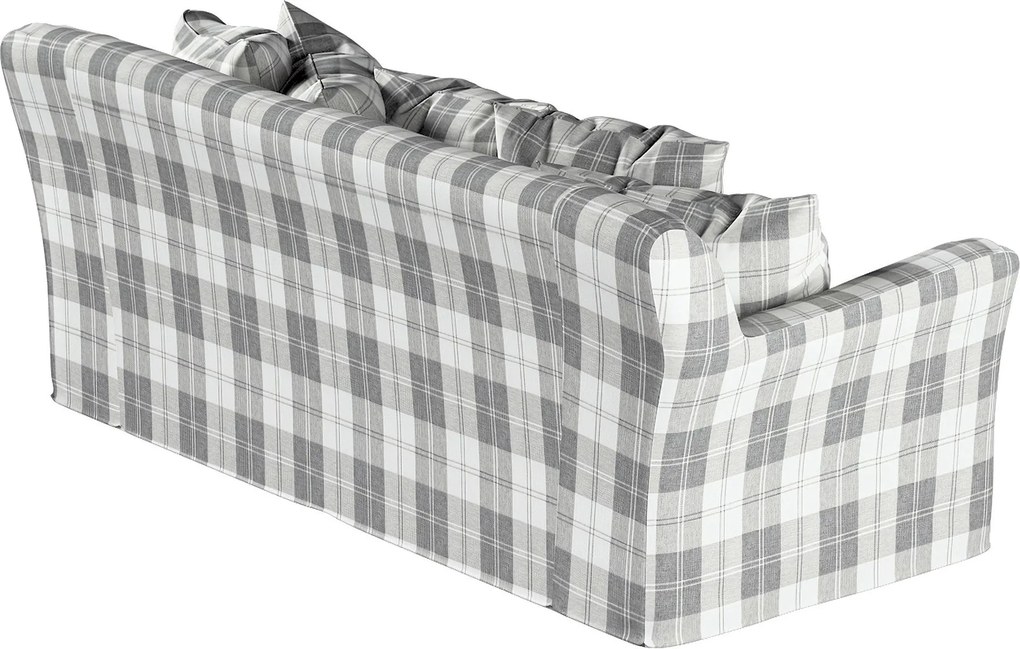Potah na pohovku IKEA Tomelilla rozkládací barva šedá látka pletený vzor, vzorované