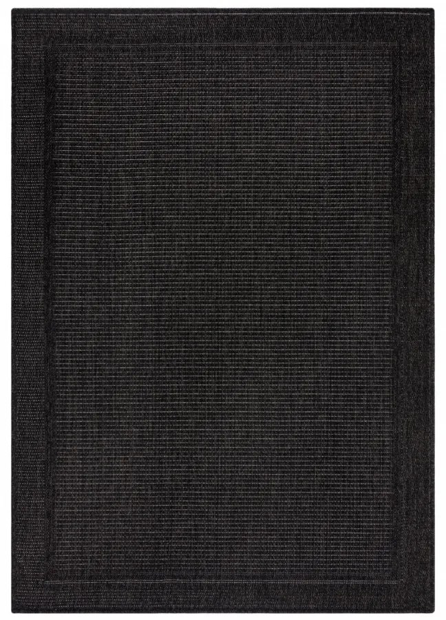 Hans Home | Kusový koberec Aruba Alfresco Weave Charcoal – na ven i na doma - 200x290
