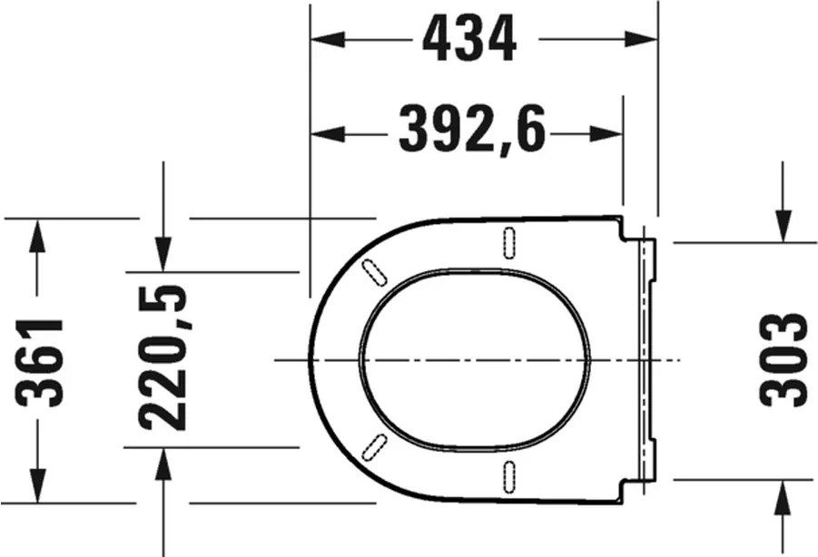 Duravit D-Neo - WC sedátko + sklápěcí automatika, bílá 0021690000