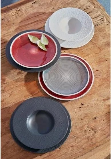 Villeroy&Boch Villeroy & Boch Manufacture Gris pečivový talíř Ø16 cm
