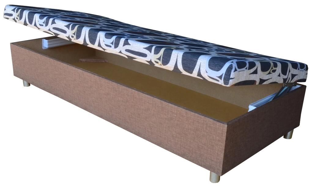 Jednolůžková postel (válenda) 80 cm Meliora. 1065372