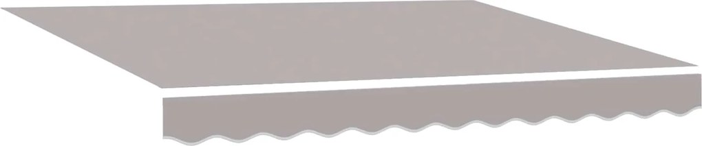 Stahovací markýza Světle šedá 300 x 250 x 165 cm 3330097