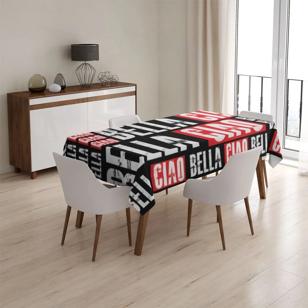 Sablio Ubrus La Casa de Papel Professor or Bella Ciao motiv 2 - 130x170 cm