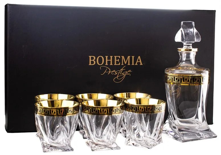 BOHEMIA QUADRO VERSO GOLD WHISKY SADA 1+6 KS