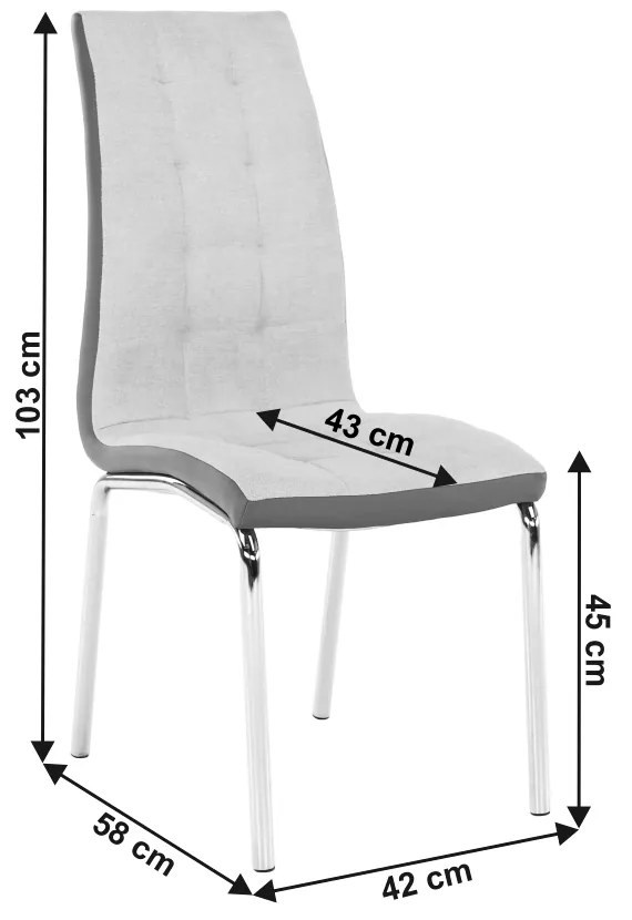 Jídelní židle GERDA NEW Tempo Kondela