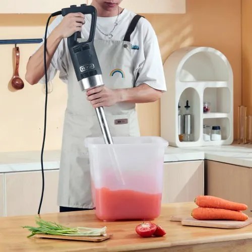 Komerční ponorný mixér Ruční mixér pro vysoké zatížení 500 W – HB6089C-GS