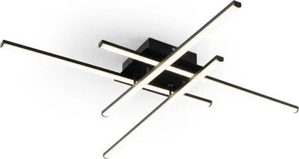 Brilagi - LED Stropní svítidlo STRIPES LED/37W/230V černá