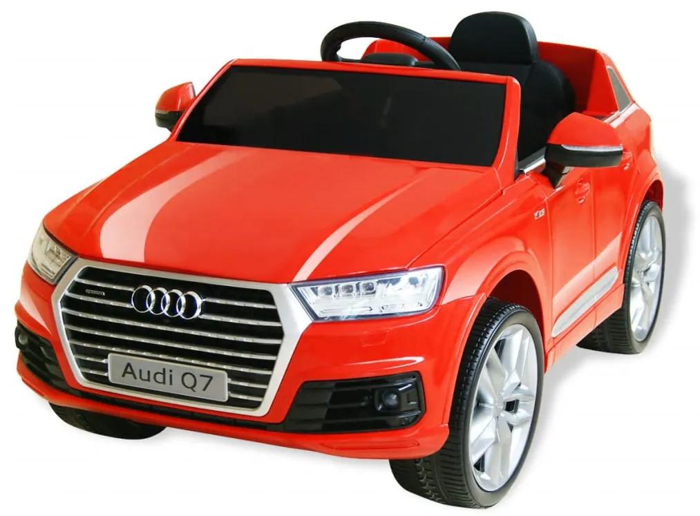 10117 vidaXL Elektrické dětské auto Audi Q7 červené 6 V