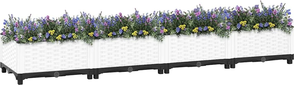 Vyvýšený záhon 160 x 40 x 23 cm polypropylen 153307