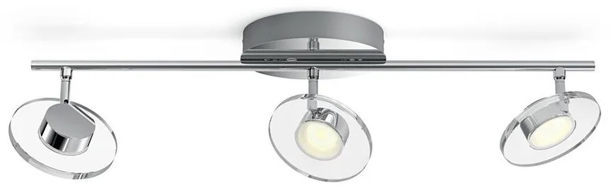 Philips Philips 50443/11/P0 - LED Stmívatelné bodové svítidlo GLISSETTE 3xLED/4,5W/230V P2034