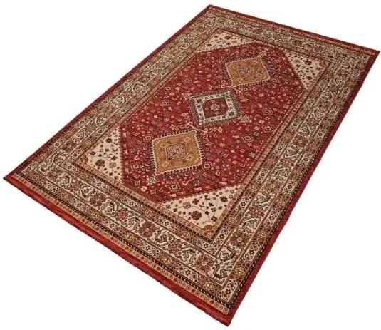 ORIENTAL WEAVERS Kusový koberec PRAGUE 93/IB2R BARVA: Červená, ROZMĚR: 200x285 cm