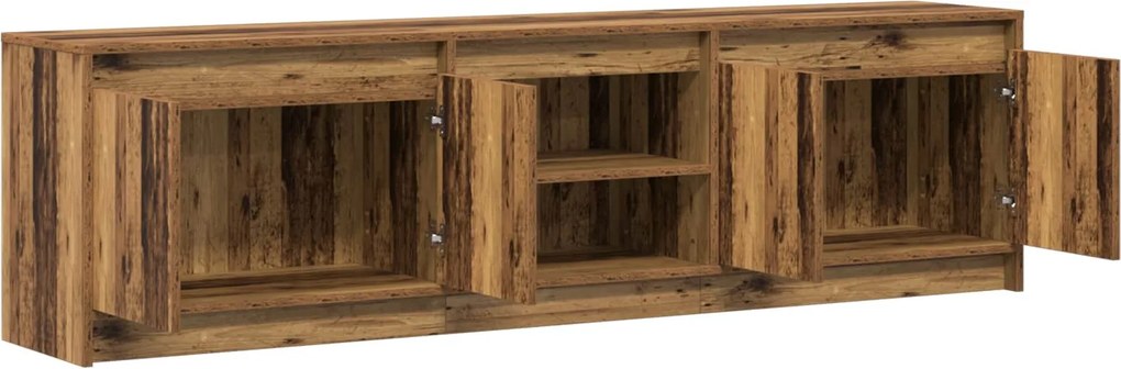 TV jednotky 180 x 34 x 50 cm Hnědá Kompozitní dřevo 3378504