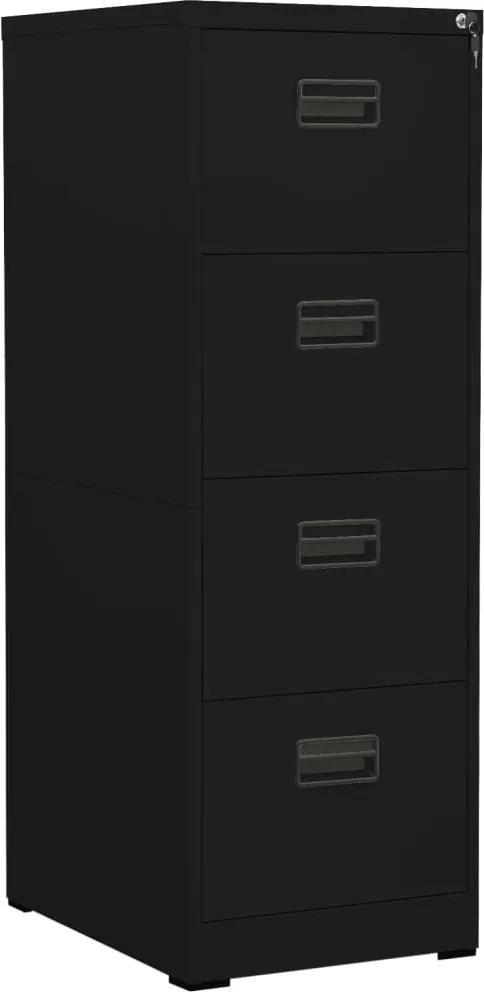 vidaXL Kancelářská skříň 46 x 62 x 133 cm ocel [336278] Barva: světle šedá