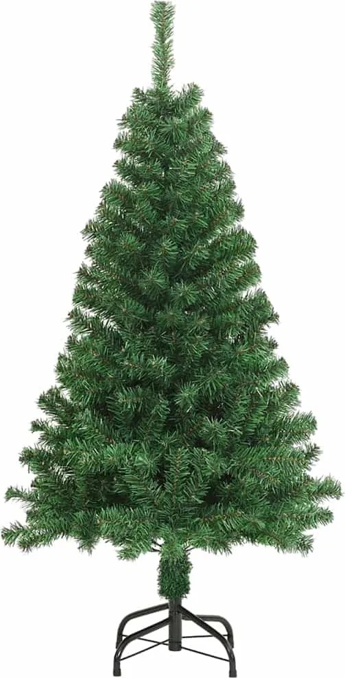 Umělý vánoční stromeček Zelená 150 cm PVC, ocel a plast 3396900