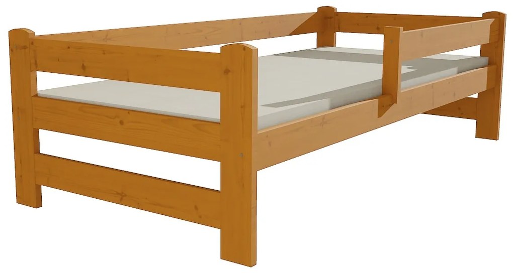 Dětská postel masiv 019 borovice masiv 80 x 200 cm olše