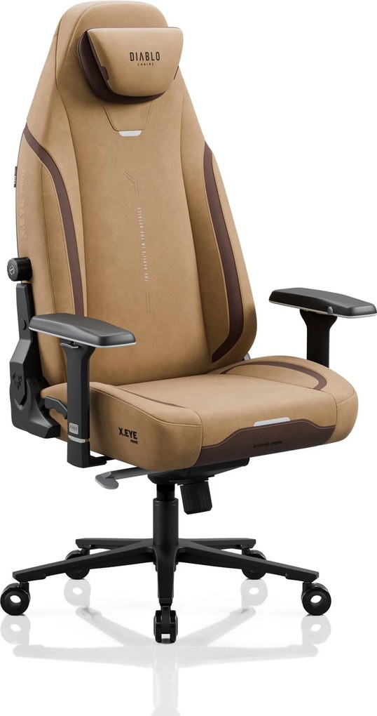 Herní křeslo Diablo X-Eye Prime Camel Brown