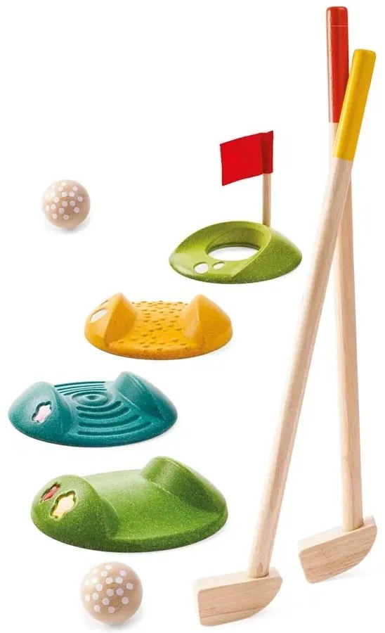Plantoys mini golf (celá sada)