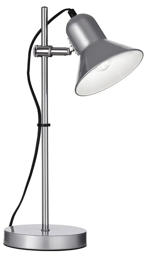 Ideal Lux Ideal Lux - Stolní lampa 1xE27/60W/230V matný chrom ID109091