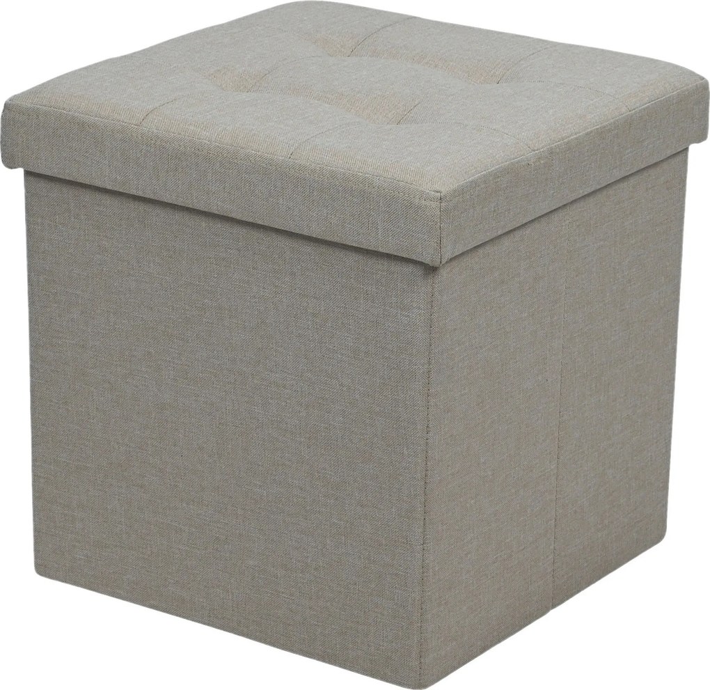 XXXLutz SEDACÍ BOX, textil, kompozitní dřevo, 38/38/38 cm Carryhome - Taburety - 001635000817