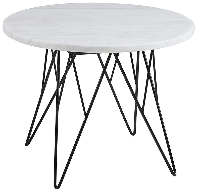 Design Scandinavia Konferenční stolek Stark, 55 cm, mramor