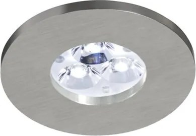 BPM 3005LED2.D40.3K Vestavné svítidlo Aluminio Plata IP65 kart.hliník 7W LED 500lm 3000K 230V - BPM