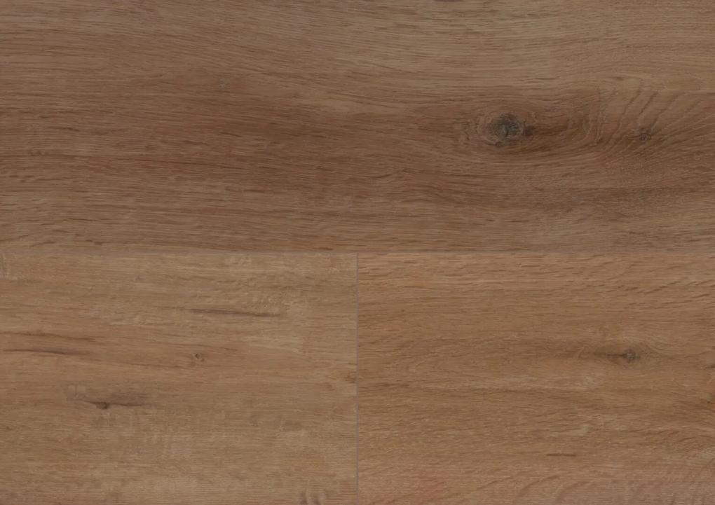 Ekologická podlaha Rustic Oak Nougat - matný kartáčovaný povrch, reálný vzhled dřeva - PLC315R