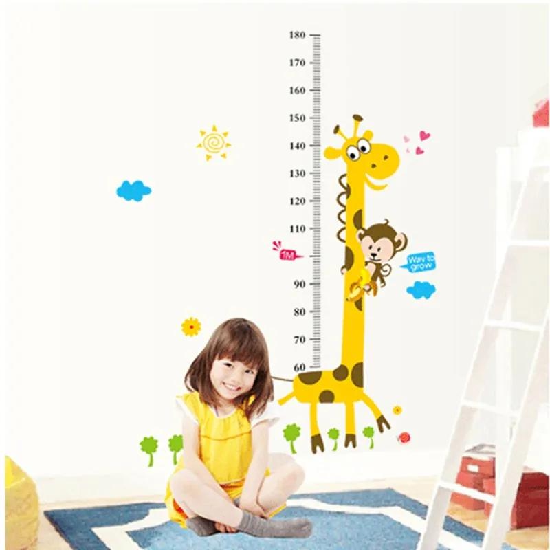 Živá Zeď Samolepka na zeď metr Žirafa Velikost: 155 x 88 cm