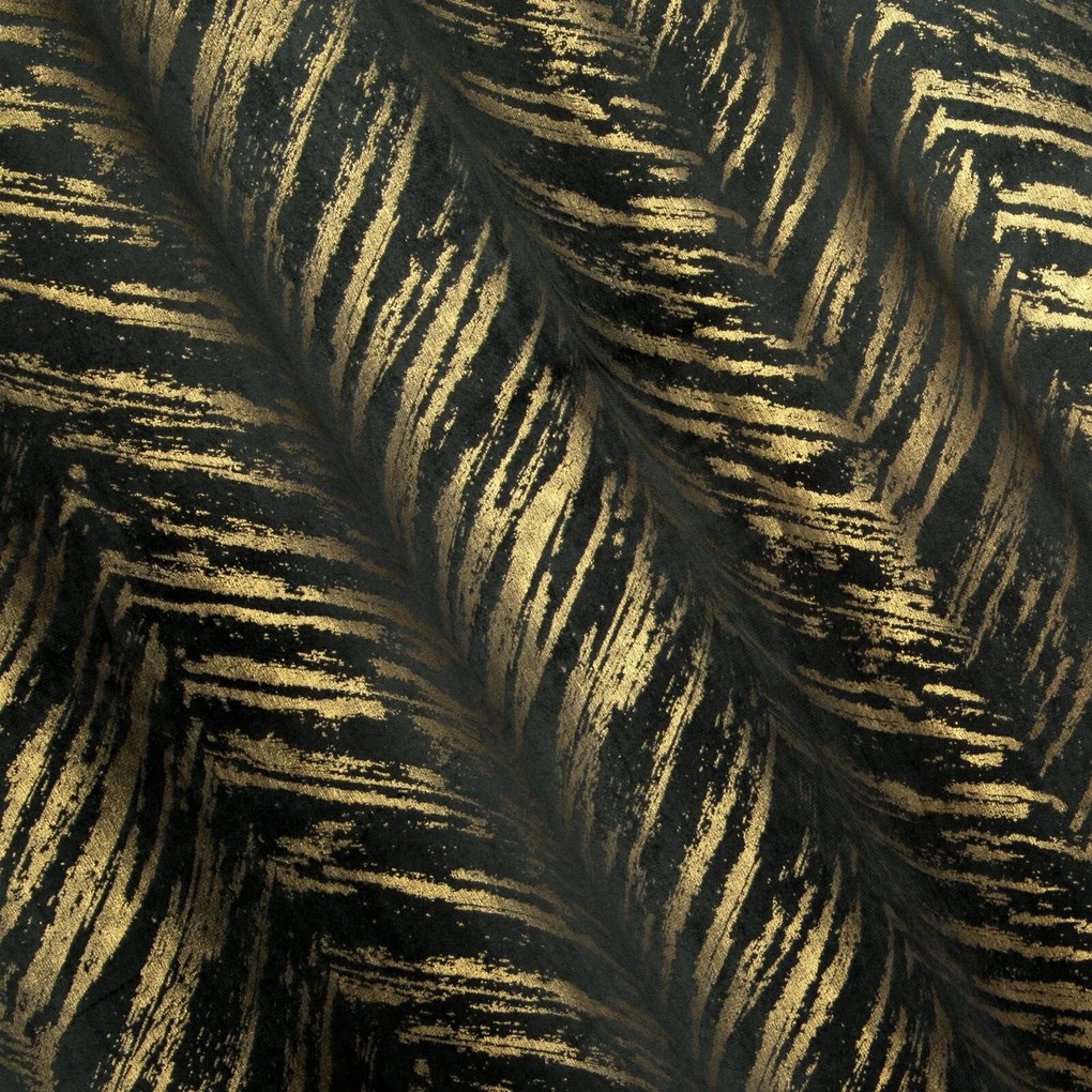 ZATEMŇOVACÍ ZÁVĚS NA KROUŽCÍCH SARA 140X250 CM ČERNÁ