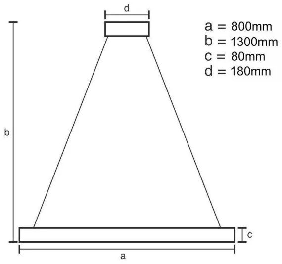 LED Stmívatelný křišťálový lustr na lanku LED/50W/230V + dálkové ovládání
