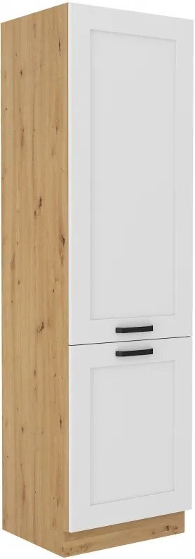 Kuchyňská skříňka LUNA 60 LO-210 2F korpus: dub artisan, barva dvířek: bílá