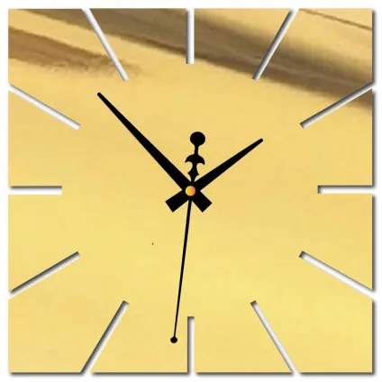 Nástěnné hodiny minimalistický čtvercový design | SENTOP X0099