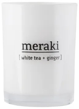 Vonná svíčka White tea & Ginger Meraki