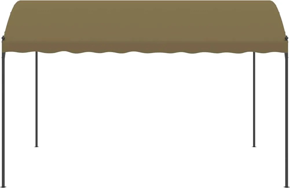Altán 4 x 3 x 2,6 m taupe 180 g/m² 312217