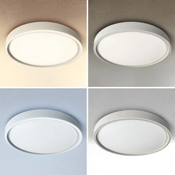 Brilagi-LED Stmív. svítidlo NANCI LED/60W/230V 3000-6500K pr. 49 cm stříbrná +DO