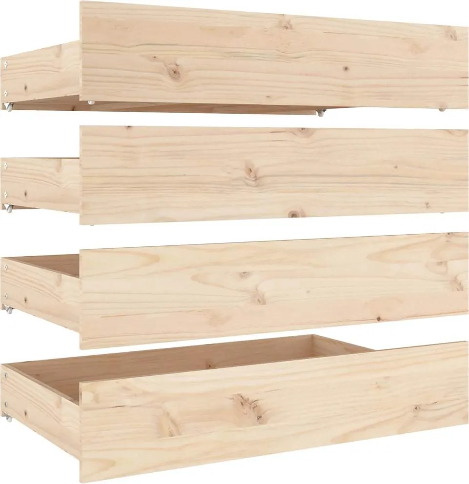 Rám postele se zásuvkami 150 x 200 cm King Size 3103564