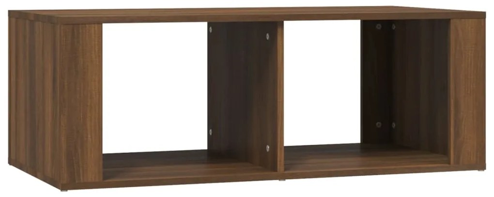 vidaXL Konferenční stolek hnědý dub 100x50x36 cm kompozitní dřevo
