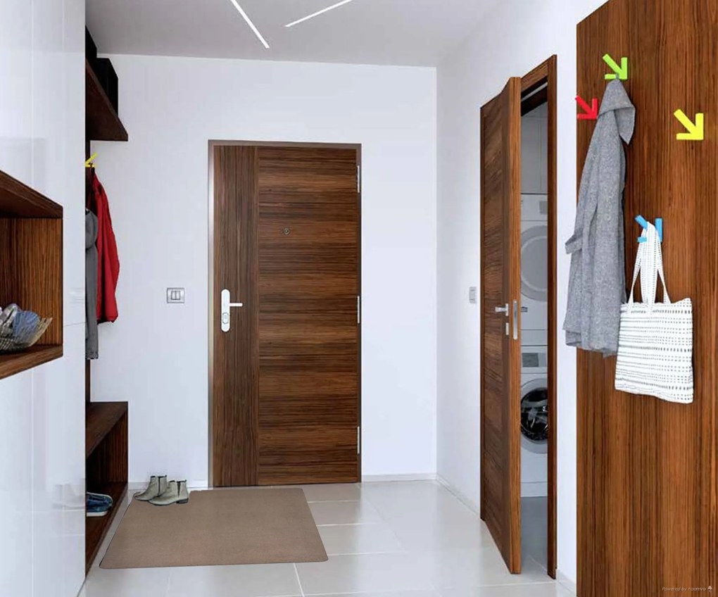 MK Original: Produkty s rodokmenem, Protiskluzová rohožka Mujkoberec Original 104485 Beige - na ven i na doma, 90x150, béžová, chodba / předsíň