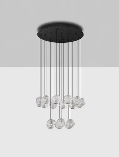 Závěsné LED svítidlo NOVA LUCE IFOS 87W 3000K 9511015 stmívatelné Triac