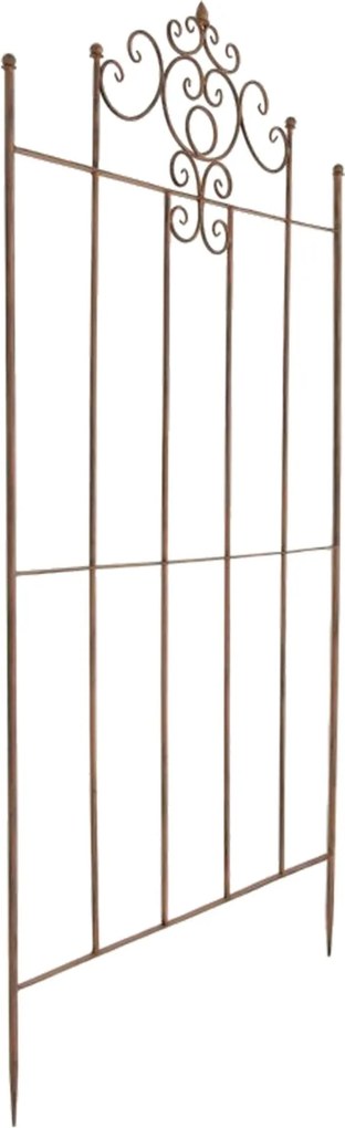 Opěrná mříž pro rostliny Paula – antik hnědá